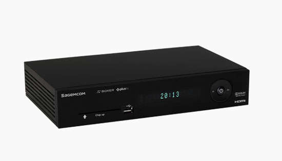 Sagem RTI95 - 500GB - HDTV-mottagare - Digital-TV